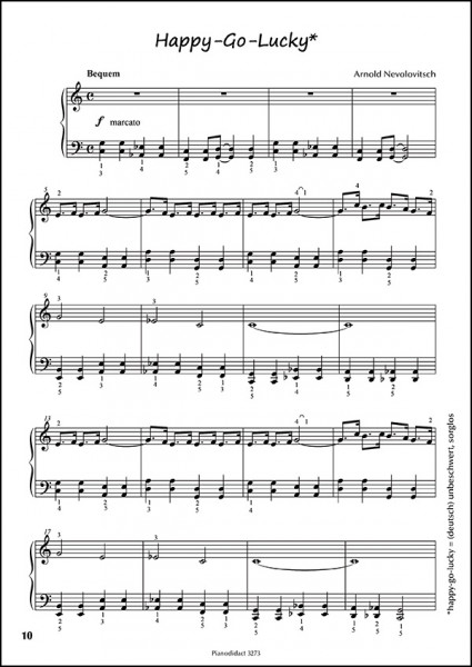 Happy-Go-Lucky 1 (Piano Pop) | Pianodidact Noten | Pianodidact